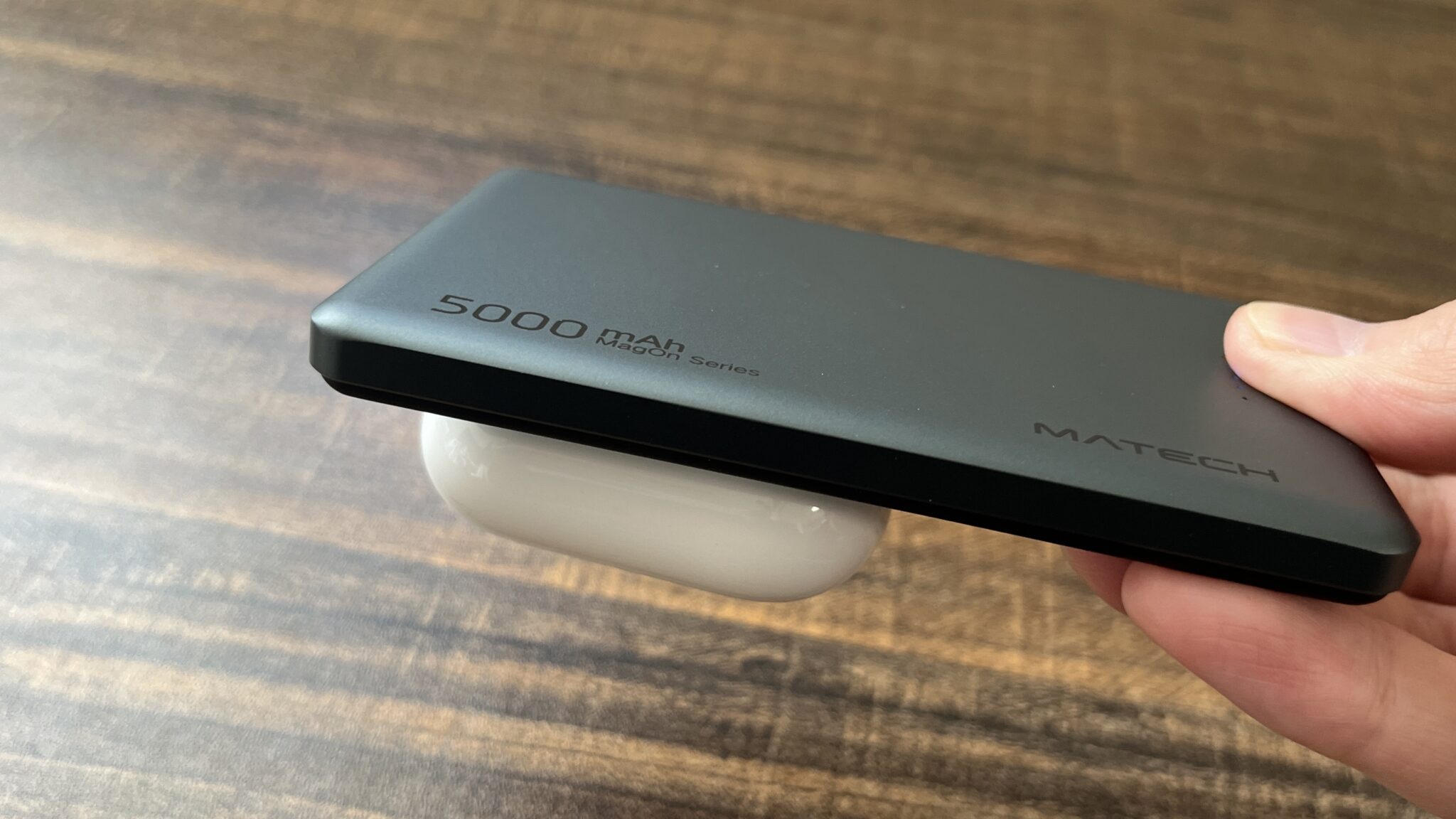 【実機レビュー】MATECH MagOn 5000｜世界最薄のMagSafe対応モバイルバッテリー！ | ほりガジェ